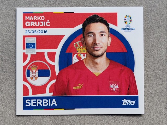 EURO 2024 GERMANY slicica SRB 14