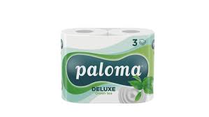 TOALET PAPIR ROLNA DELUXE GREEN TEA 3SL 4/1 PALOMA 7176