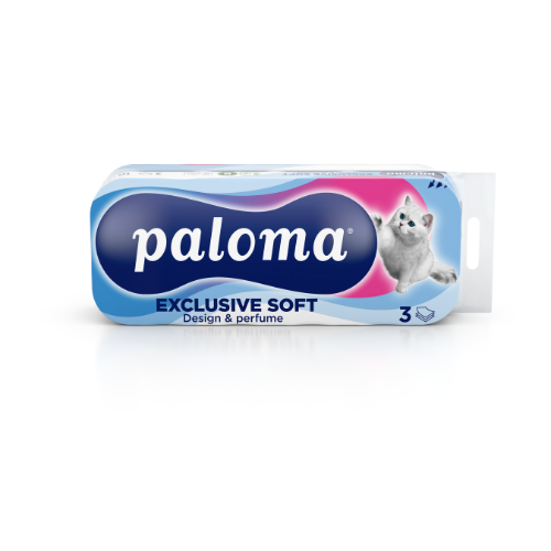 TOALET PAPIR ROLNA EXCLUSIVE SOFT 10/1 PALOMA 4918