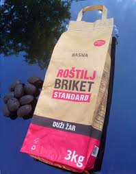 ROSTILJ BRIKET 1 kg 20kg