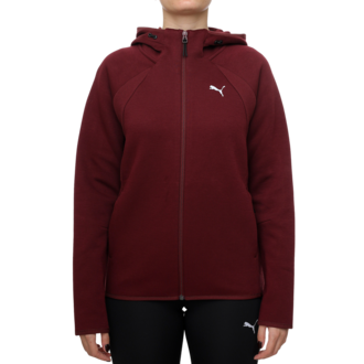 Ženski duks Puma Evostripe full-zip hoodie dk