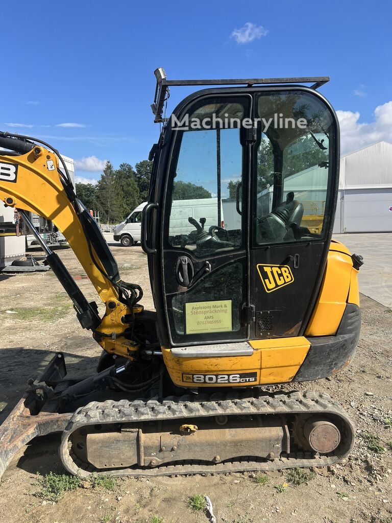 JCB 8026 mini bager