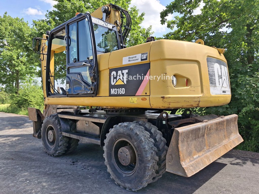 Caterpillar M316D SMARTBOOM bager točkaš