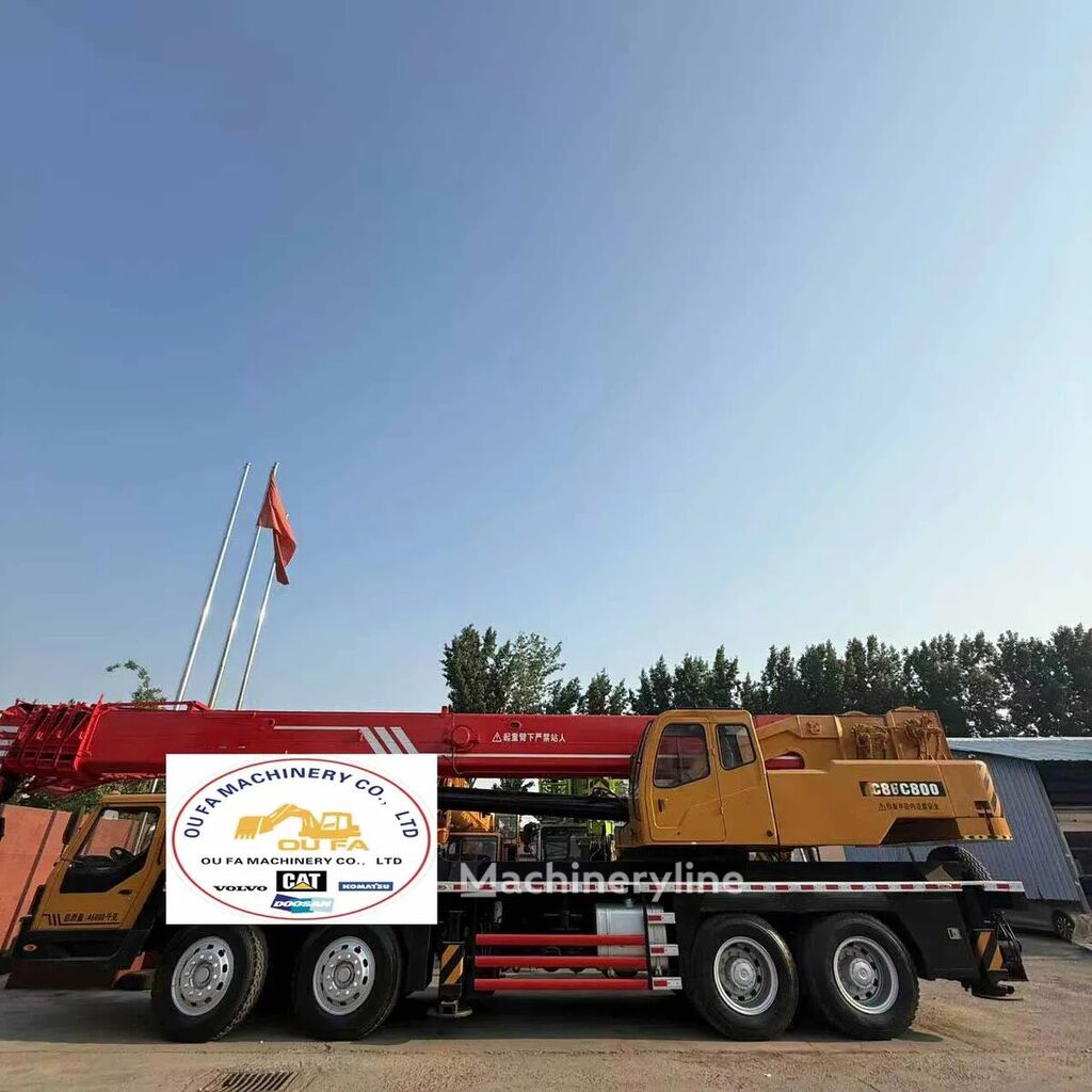 Used XC 25 Ton 50Ton 80Ton Heavy Truck Crane Original Crane With dizalica za sve terene