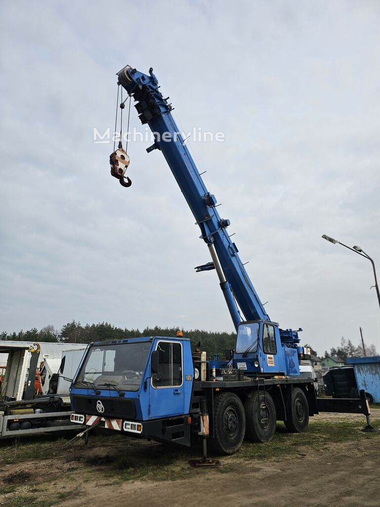 Krupp Dźwig 45 ton 3 osie skrętne duże koła 6x6 GROVE KMK 3045 dizalica za sve terene