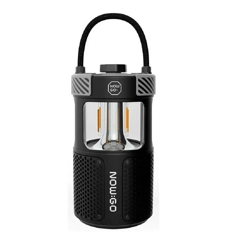 NOWGO F1 CRNI Lampa ZVUČNIK POWERBANK