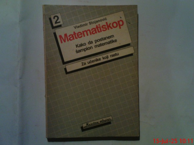 VLADIMIR STOJANOVIC -  MATEMATISKOP