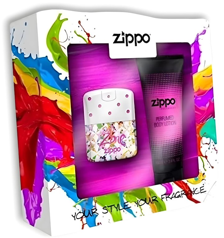 Zippo - Pop Zone edt 40ml + 100ml losion / LADY / SET