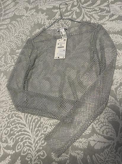 Zara svetlucava bluza NOVA