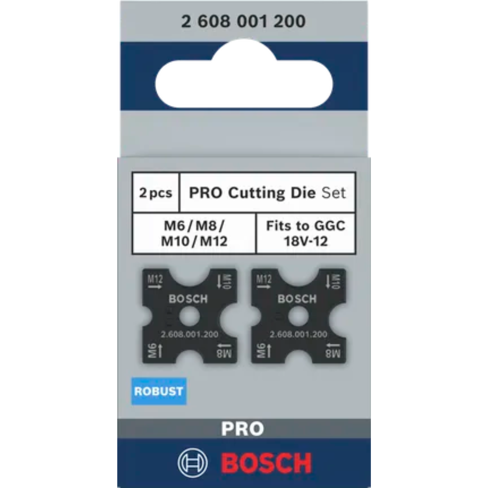 Bosch – PRO Matrice za sečenje navoja M6, M8, M10, M12 – 2608001200