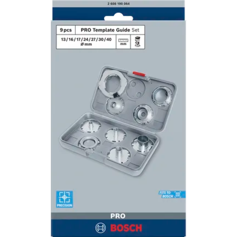 Bosch – PRO Set metričkih vodećih čaura – 2608190064