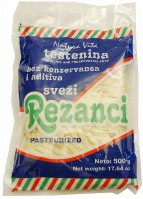 SVEŽA TESTENINA REZANCI NATURA VITA 500G
