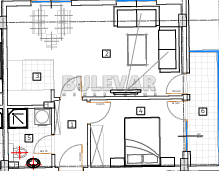 Ilindenska, Jednoiposoban stan na prodaju, 46m2, 78.760€