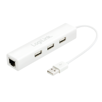 Logilink HUB USB 2.0, 3 port, 1 LAN