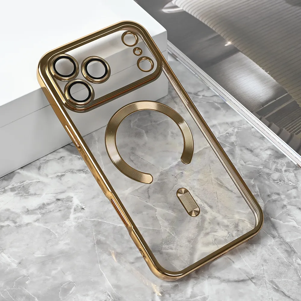 Maska Magsafe Lux za iPhone 17 Pro Max 6.9 zlatna