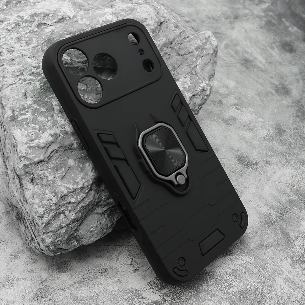 Futrola Square ring za iPhone 17 Pro Max (6.9) crna