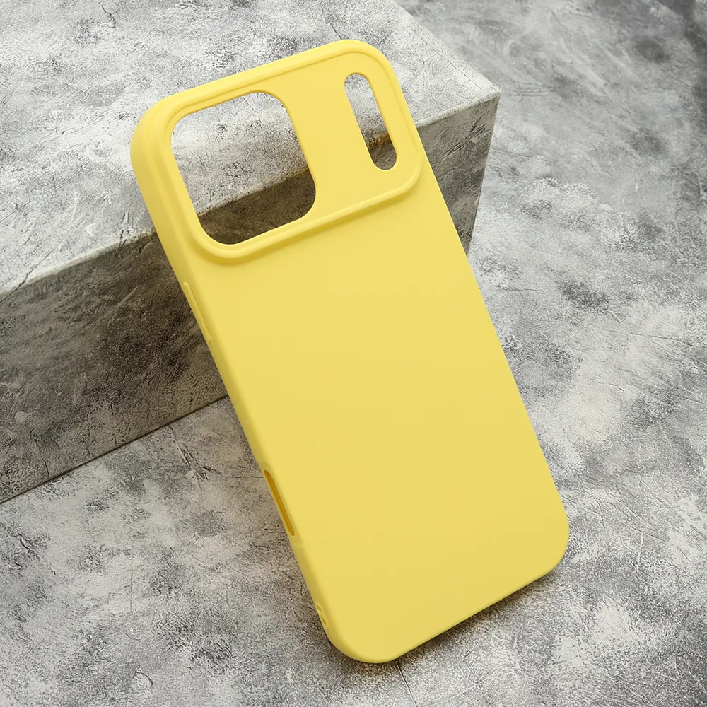 Futrola GENTLE COLOR za iPhone 17 Pro Max (6.9) zuta