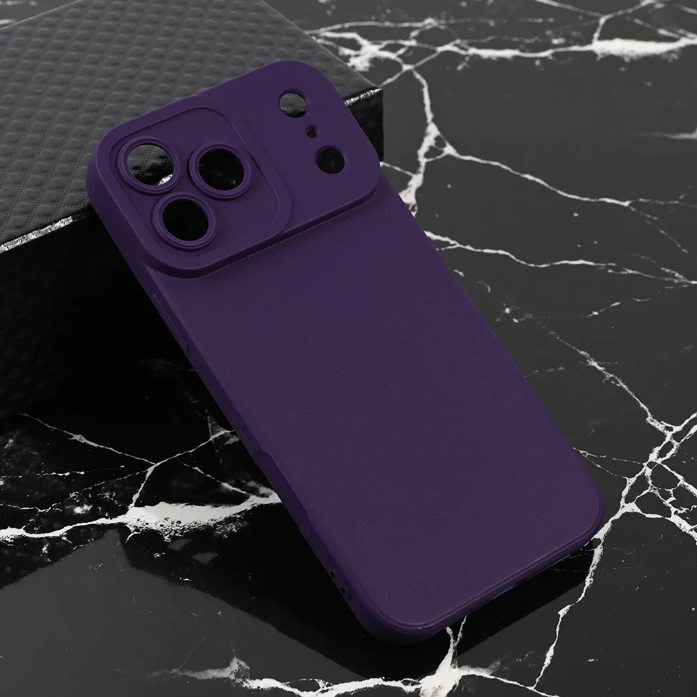 Maska Teracell Giulietta za iPhone 17 Pro Max 6.9 mat tamno ljubicasta