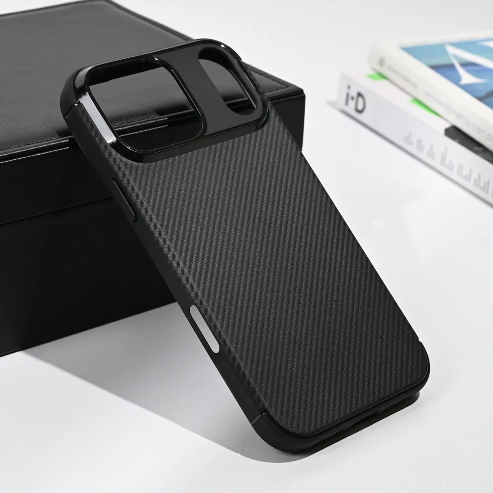 Maska Defender Carbon za iPhone 17 Pro Max 6.9 crna