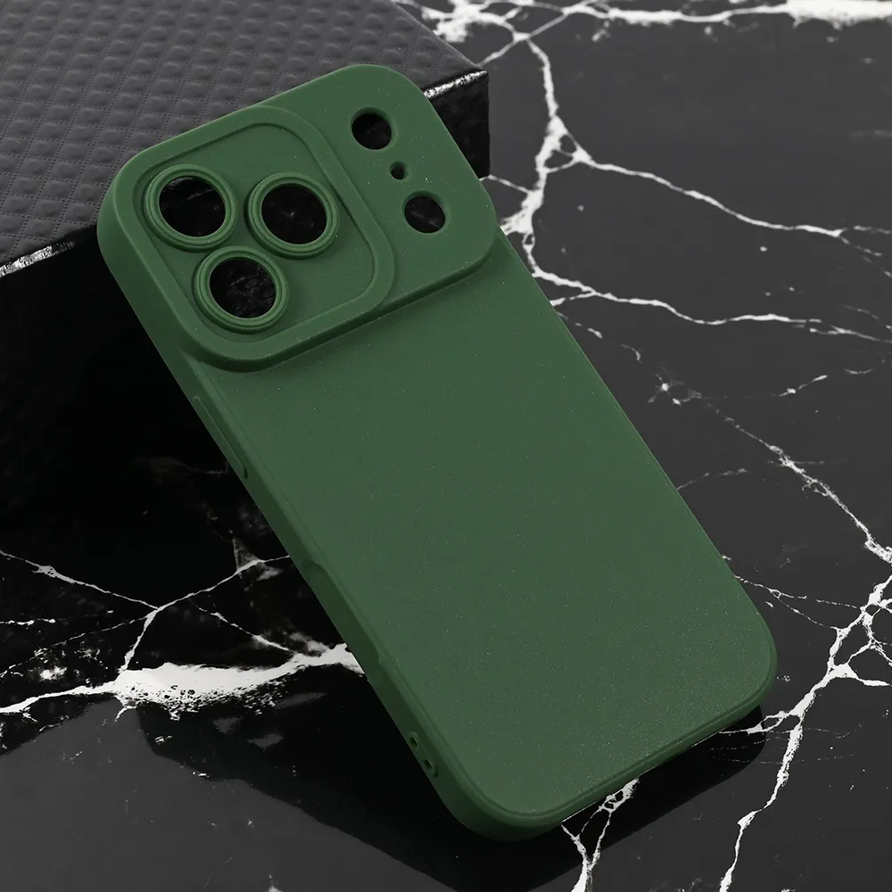 Maska Teracell Giulietta za iPhone 17 Pro 6.3 mat zelena