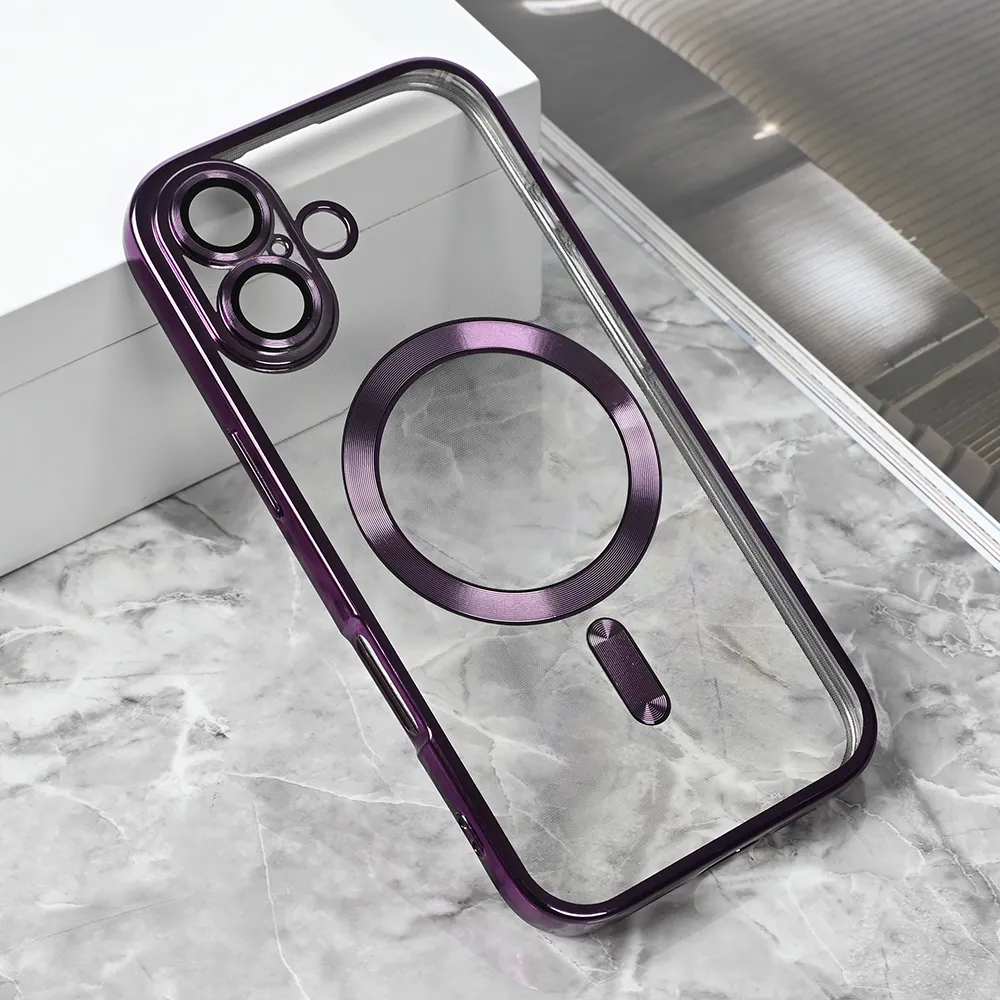 Maska Magsafe Lux za iPhone 17 6.3 ljubicasta