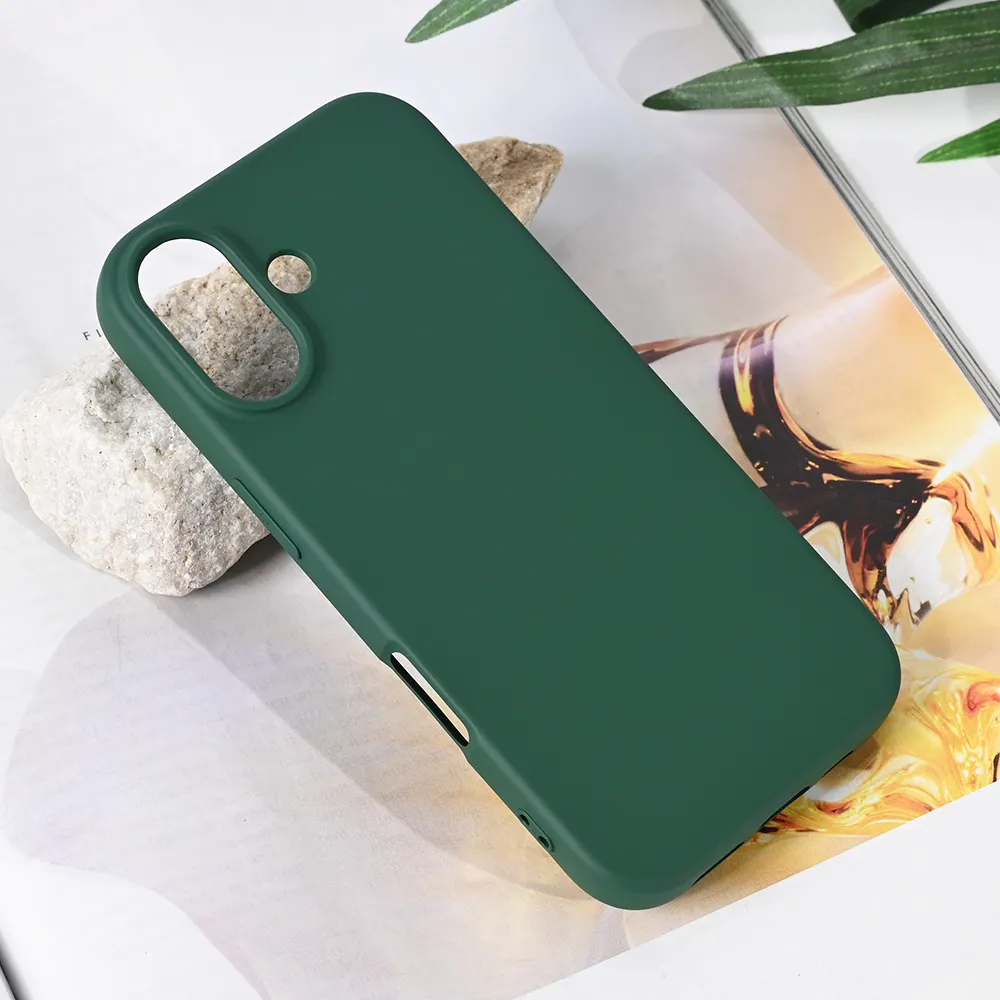 Maska Teracell Soft Velvet za iPhone 17 6.3 tamno zelena