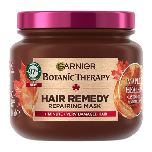 Garnier Botanic Therapy Maple Healer & Castor Oil Hair remedy Maska za veoma oštećenu kosu 340ml