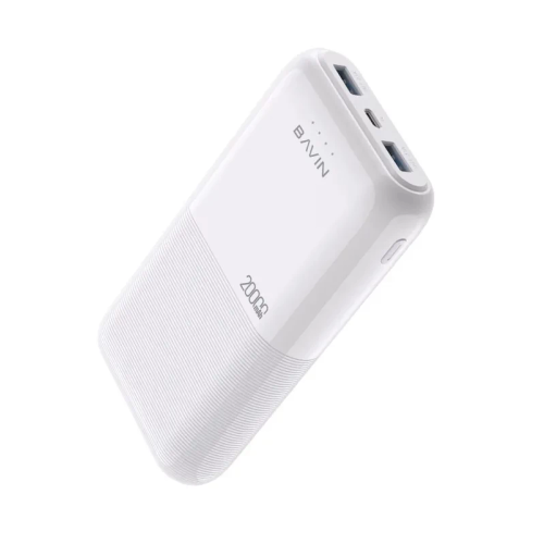 BAVIN Power Bank 20000mAh bela