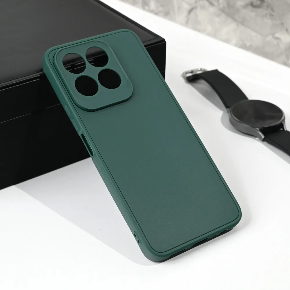 Maska 3D Camera za Honor X6c tamno zelena