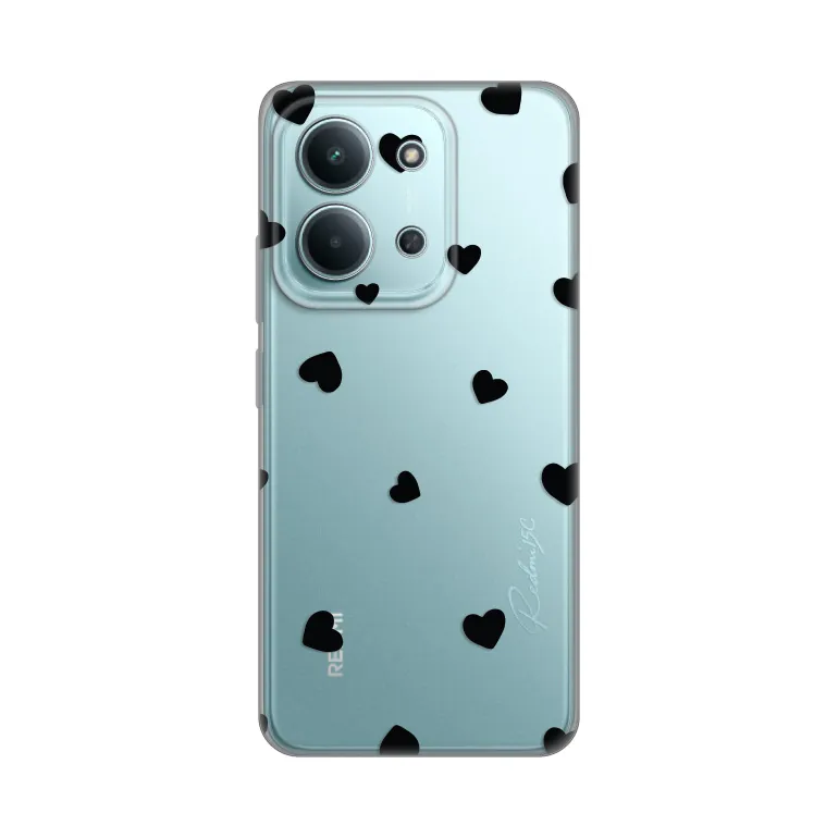 Maska Silikonska Print Skin za Xiaomi Redmi 15C 4G Hearts