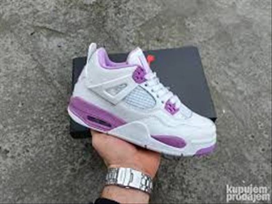 Jordan 4 White Purple Oreo