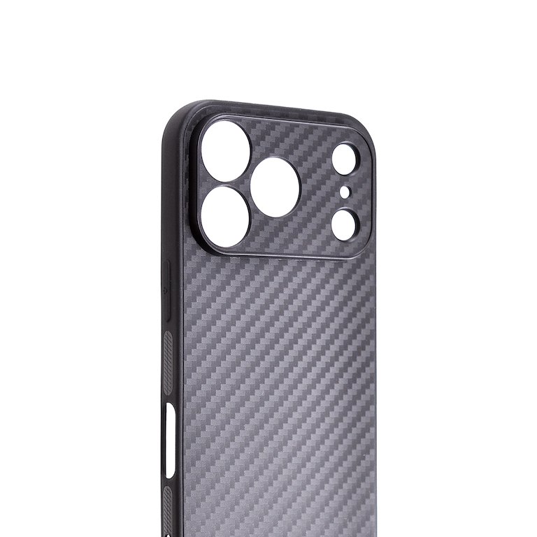 TPU maska CARBON 0.3mm za iPhone 17 Pro 2025 (6.3") crna