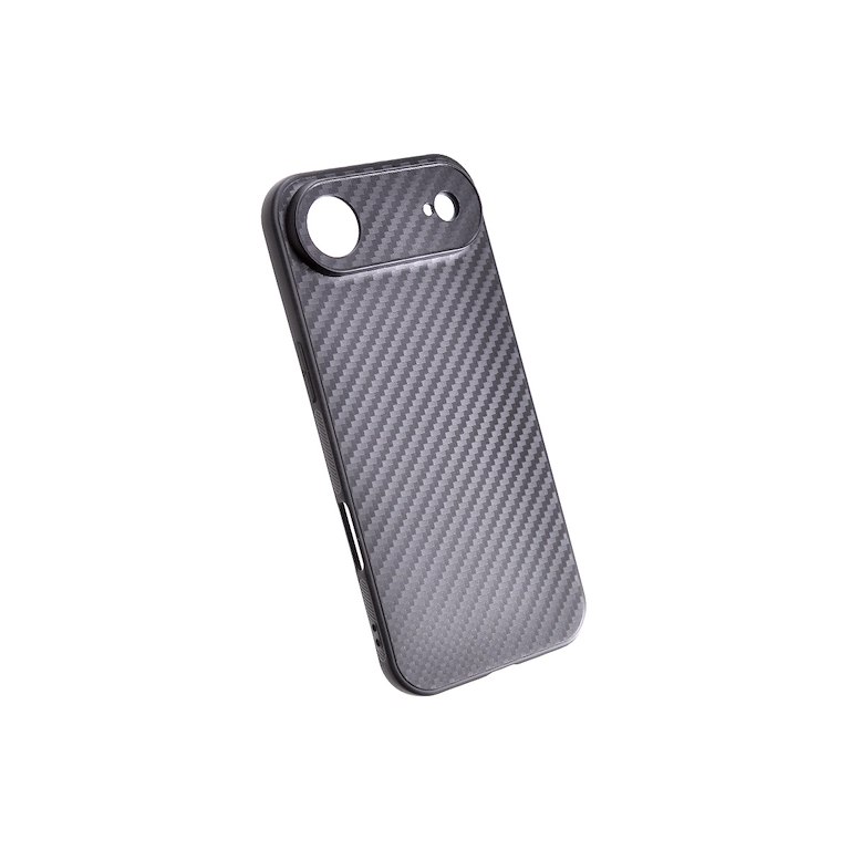 TPU maska CARBON 0.3mm za iPhone 17 AIR 2025 (6.5") crna