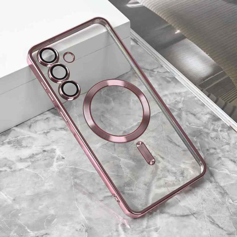 Maska Magsafe Lux za Samsung S731B Galaxy S25 FE roze