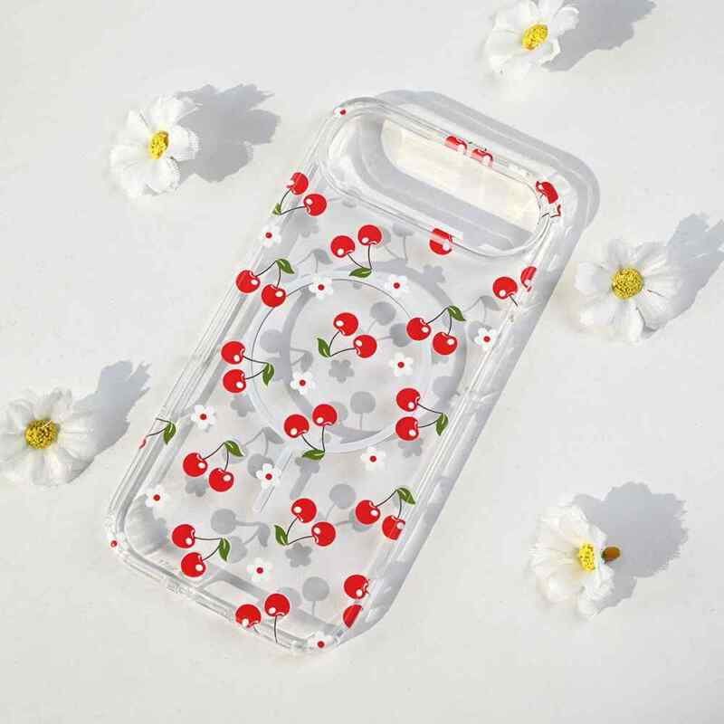 Maska Print Magsafe za iPhone 17 Air 6.6 Cute Cherries