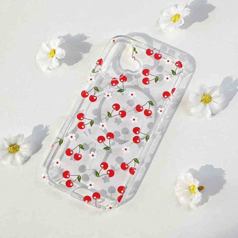 Maska Print Magsafe za iPhone 17 6.3 Cute Cherries