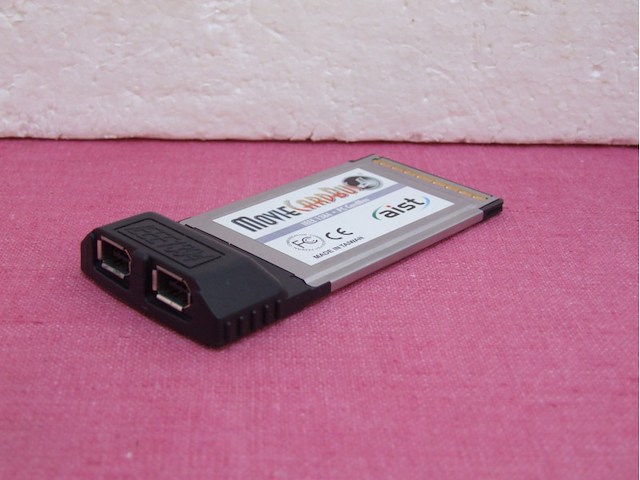 PCMCIA Firewire 1394 CardBus 2x6 pina za laptop+GARANCI