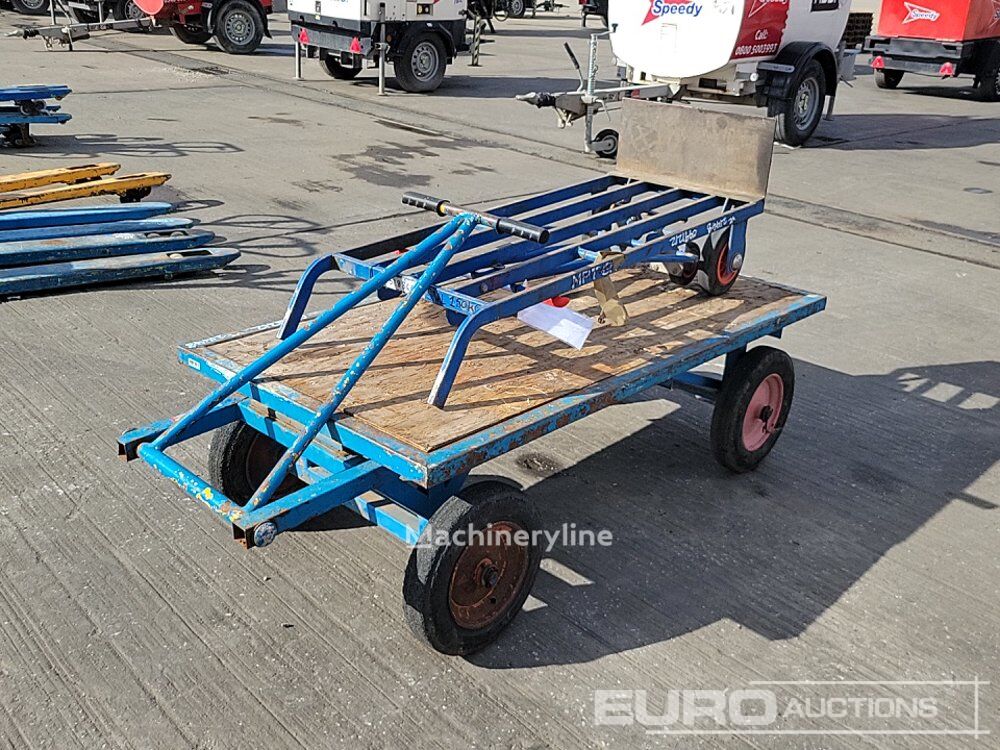 Prodaje se Twin Axle Turntable Dolley, Heavy Duty Sack Barrow kašiku za prednje utovarivač na aukciji
