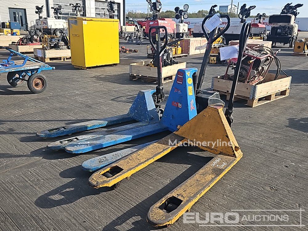 Prodaje se Manual Pallet Truck (2 of), Electric Pallet Truck kašiku za prednje utovarivač na aukciji