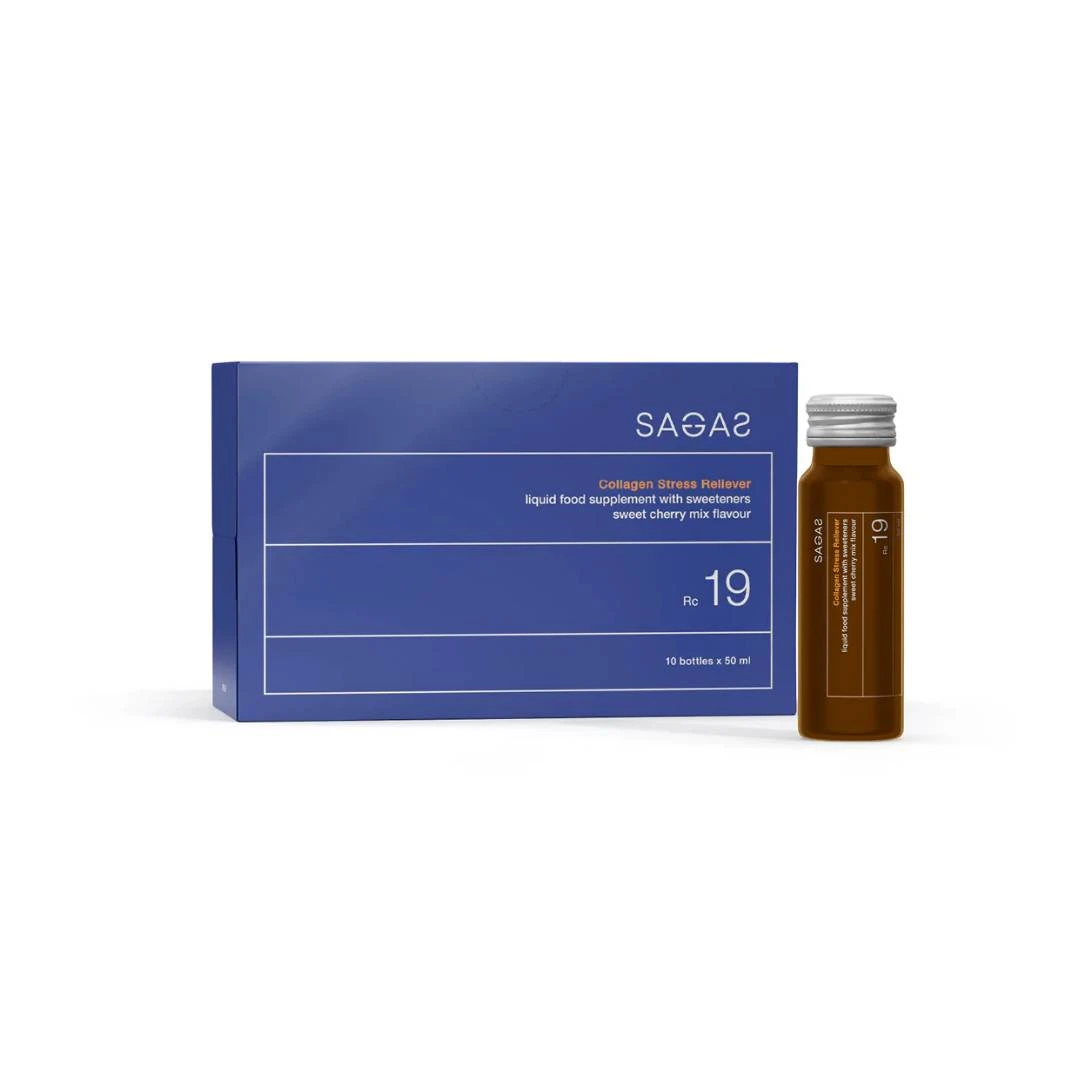 SAGAS Rc 19 Collagen Stress Reliever; Antistres Formula 10x50 mL