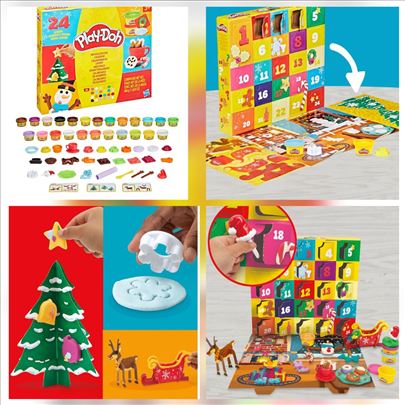 Play Doh advent kalendar iznenađenja- dok ima