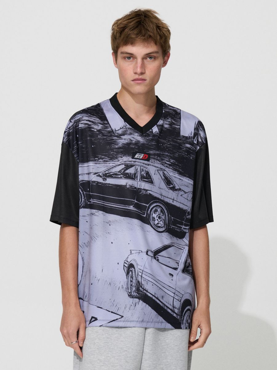 Majica sa printom Initial D