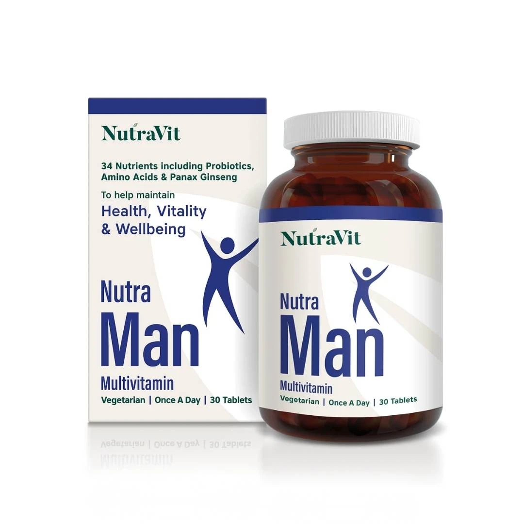 NutraVit Nutra Man Multivitamin 30 Tableta; Vitamini za Muškarce