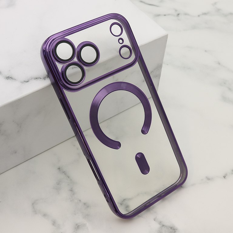 Futrola CAMERA PROTECT MAGSAFE za iPhone 17 Pro Max (6.9) ljubicasta