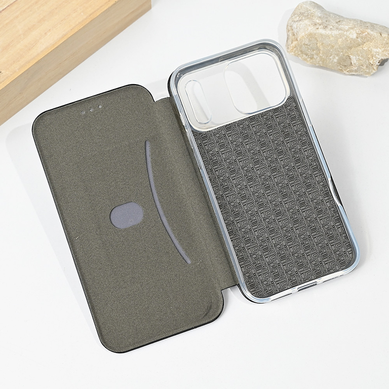 Maska(futrola) Teracell Flip Cover za iPhone 17 Pro Max 6.9 crna
