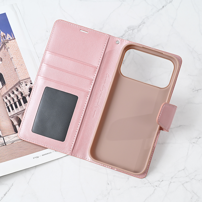 Maska(futrola) Hanman Canvas ORG za iPhone 17 Pro Max 6.9 roze