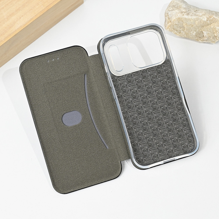 Maska(futrola) Teracell Flip Cover za iPhone 17 Pro 6.3 crna