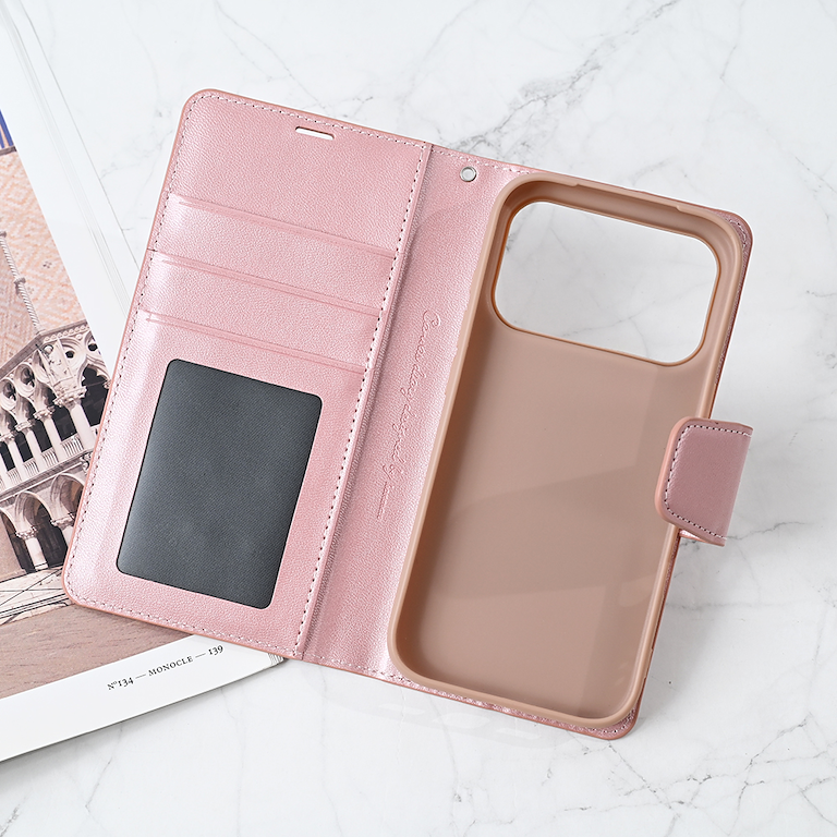 Maska(futrola) Hanman Canvas ORG za iPhone 17 Pro 6.3 roze