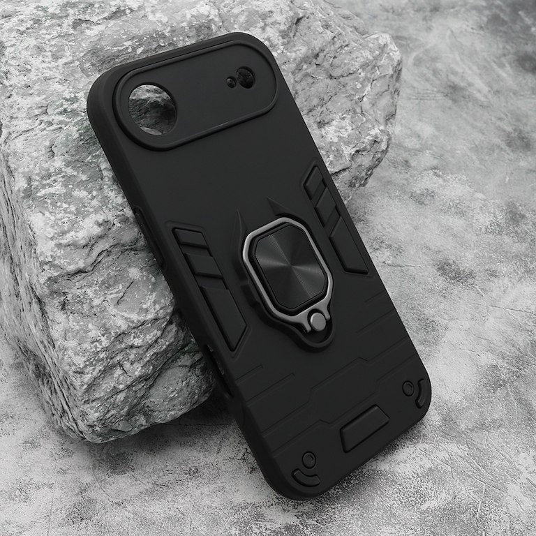 Futrola Square ring za iPhone 17 AIR (6.6) crna
