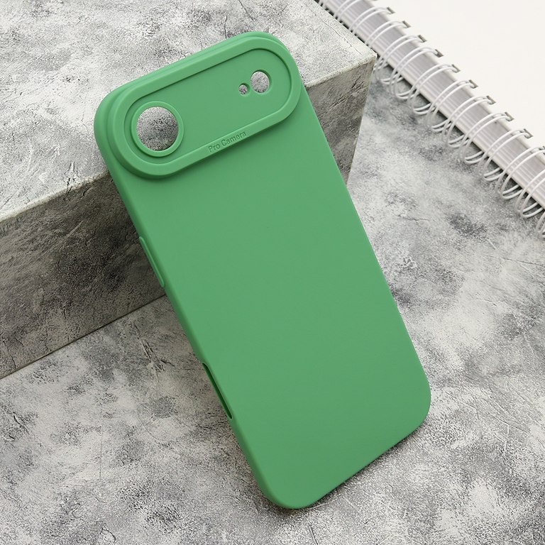 Futrola Silikon Pro Camera za iPhone 17 AIR (6.6) tamno zelena
